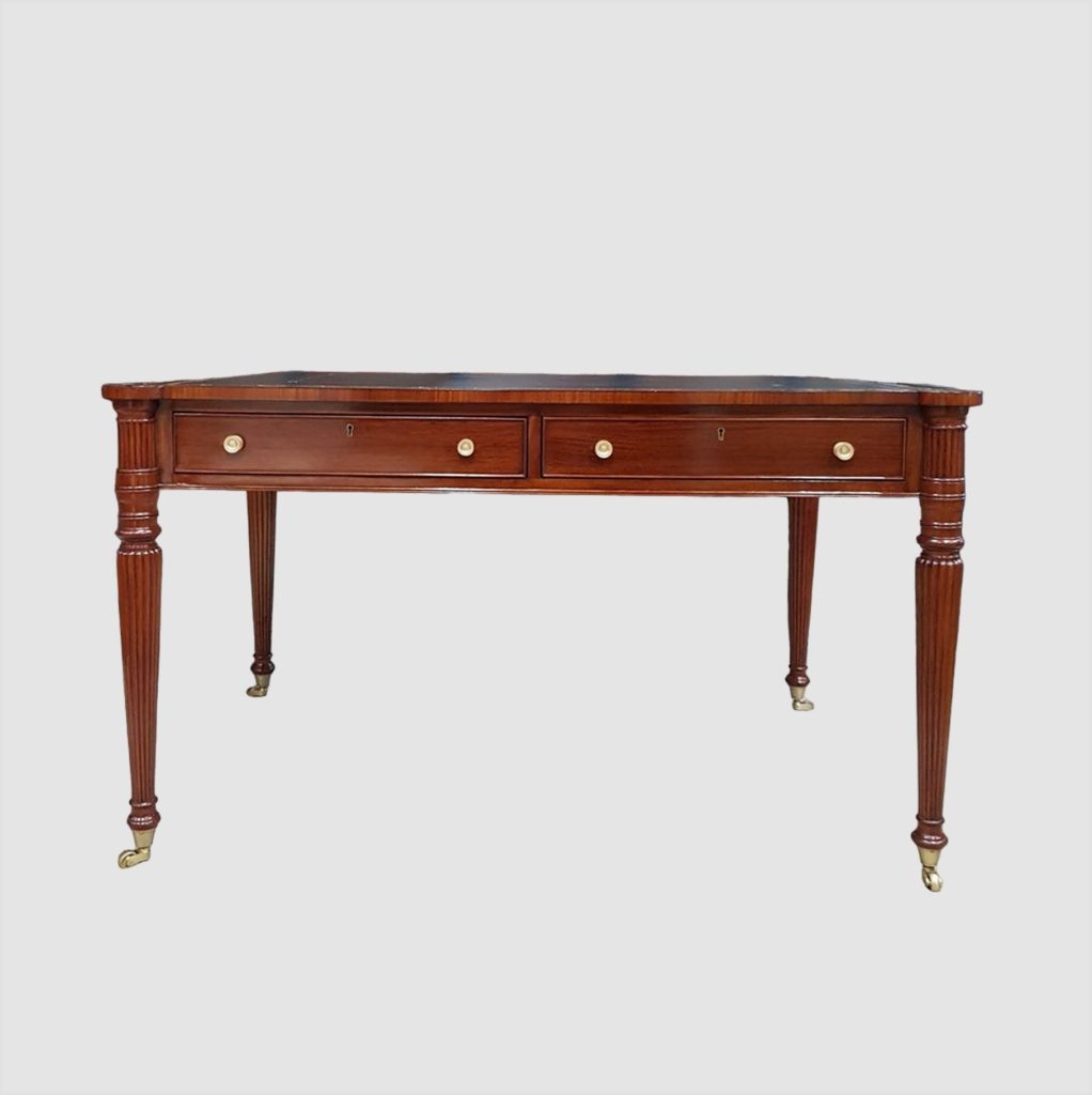 Classic 4 drawer library table - Classic Chair