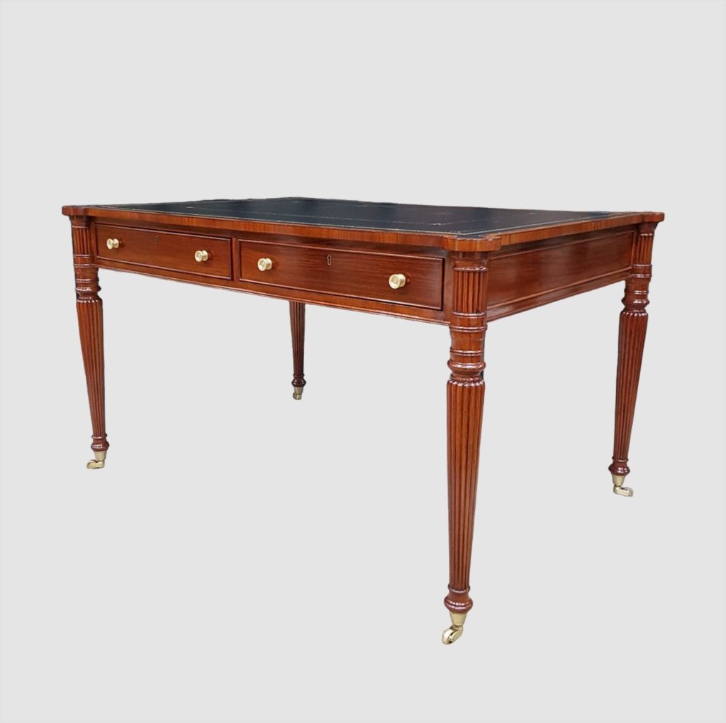 Classic 4 drawer library table - Classic Chair