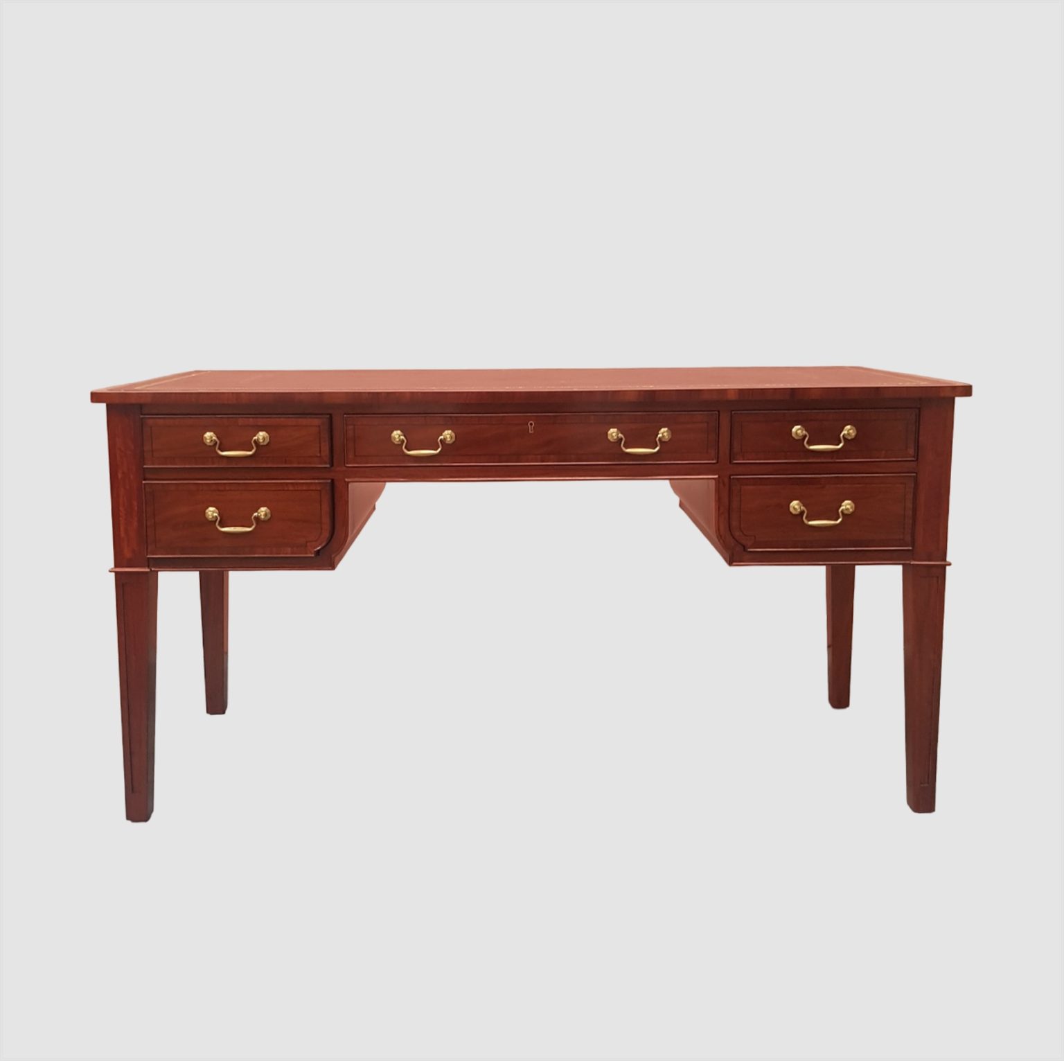 Classic 6 drawer library table - Classic Chair